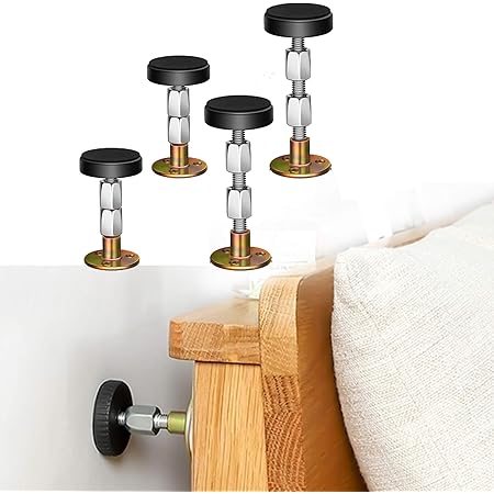 Amazon.com: Krisler Adjustable Threaded Bed Frame Anti-Shake Tool for ...