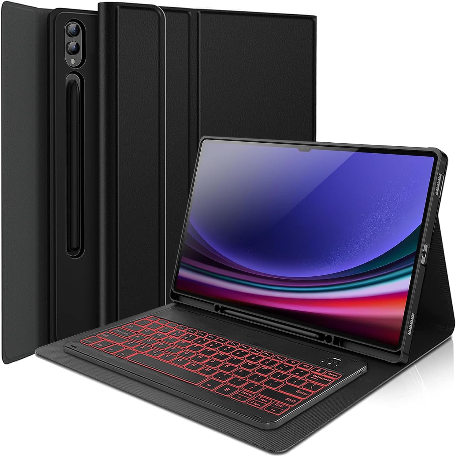 Amazon.com: Wineecy Backlit Keyboard Case for Samsung Galaxy Tab S9 ...