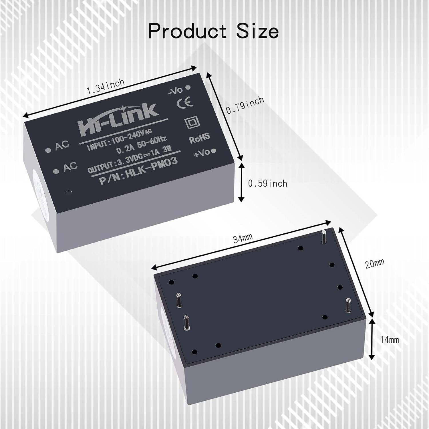 Buy EC Buying Mini Step-Down Power Supply Module, Intelligent Home ...