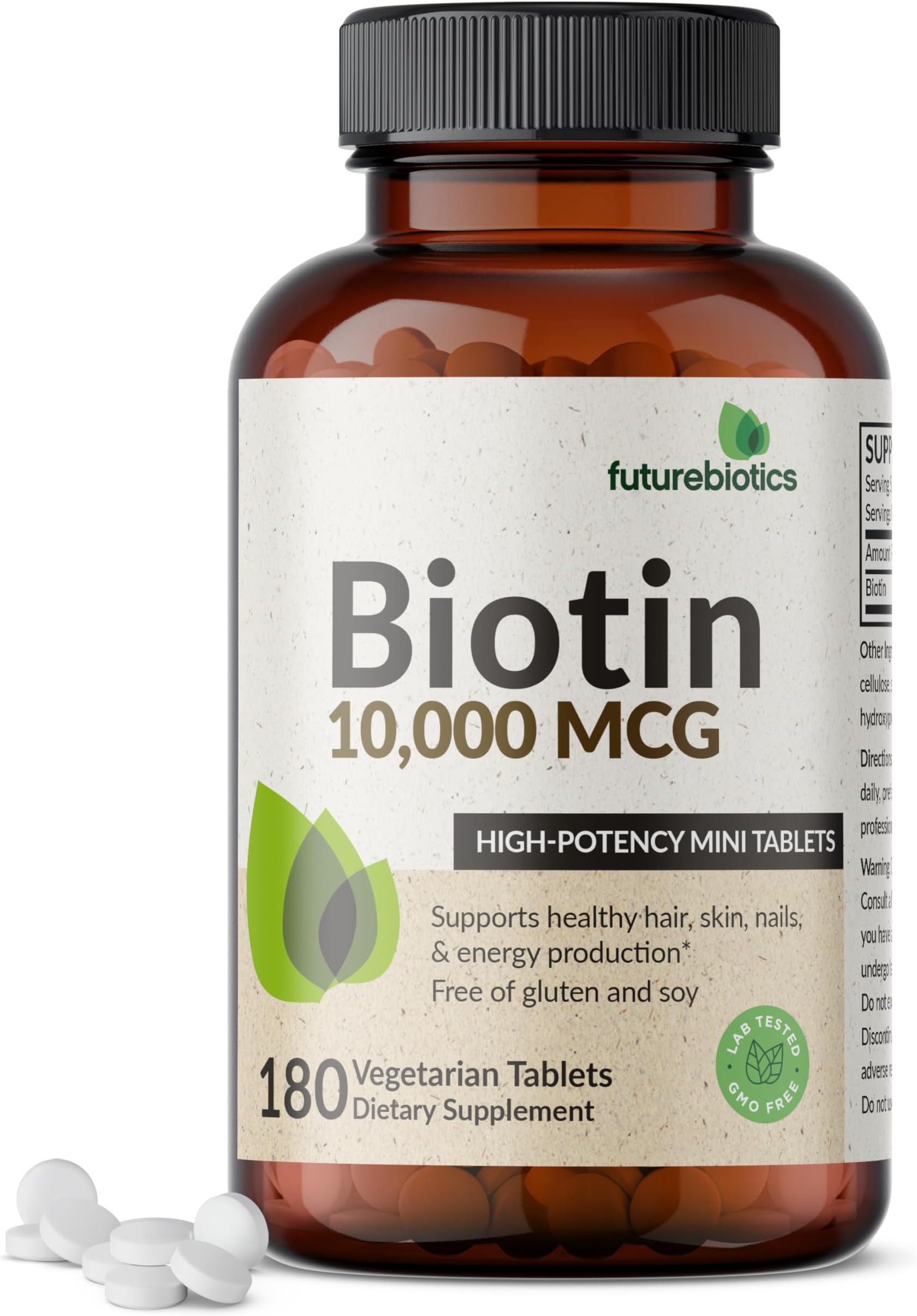 Amazon.com: 21st Century Biotin Tablets, 10,000 mcg, Unflavored 120 ...