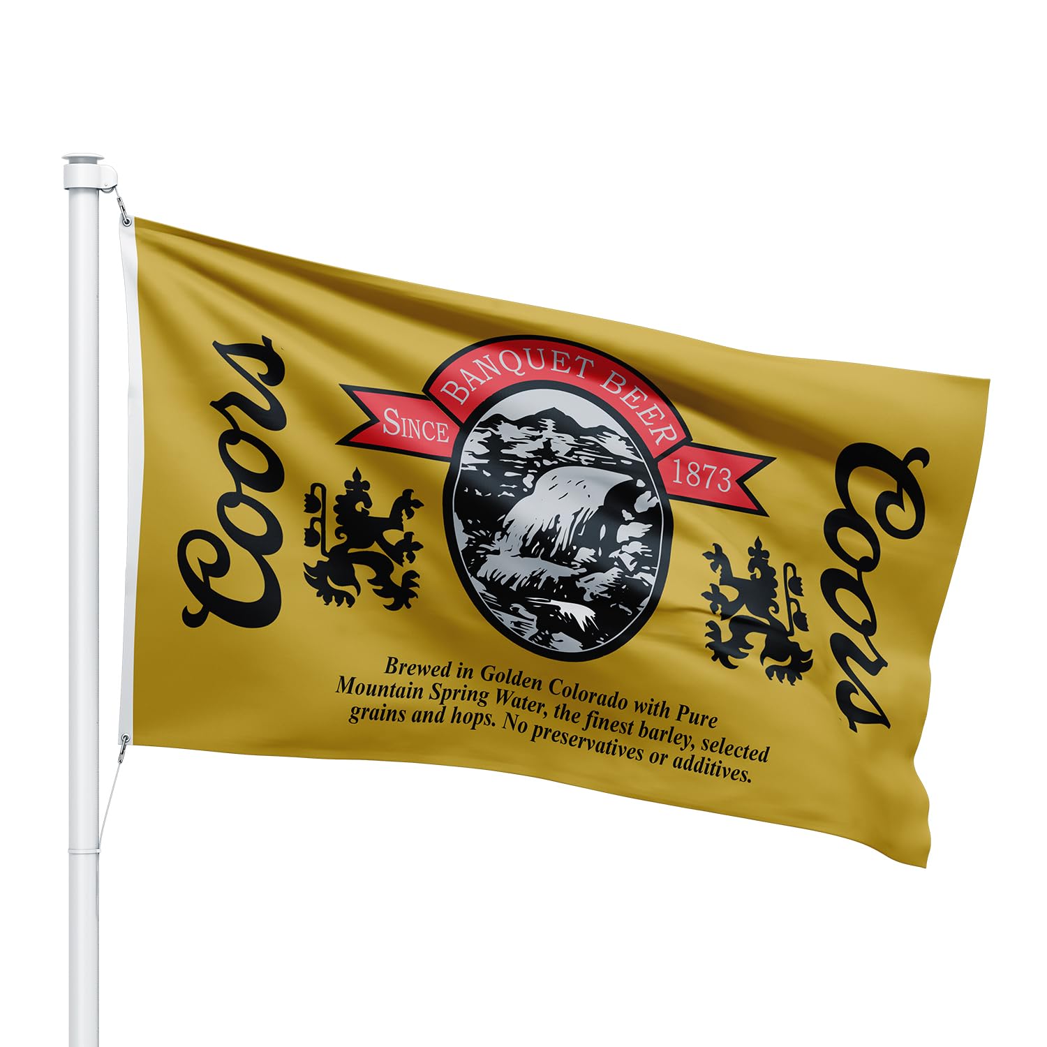 Amazon.com : for Coors The Banquet Beer Flag 3x5 Ft - Deluxe Indoor ...