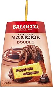 Balocco - Pandoro Maxiciok Double - 800g - Italian Christmas Cake ...