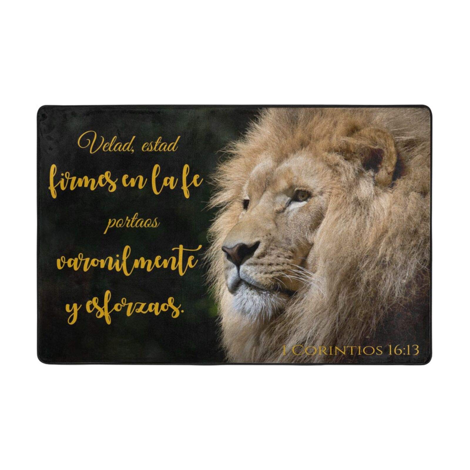 Christian Prayer Rug Portable Bible Verse Prayer Mat In Spanish ...