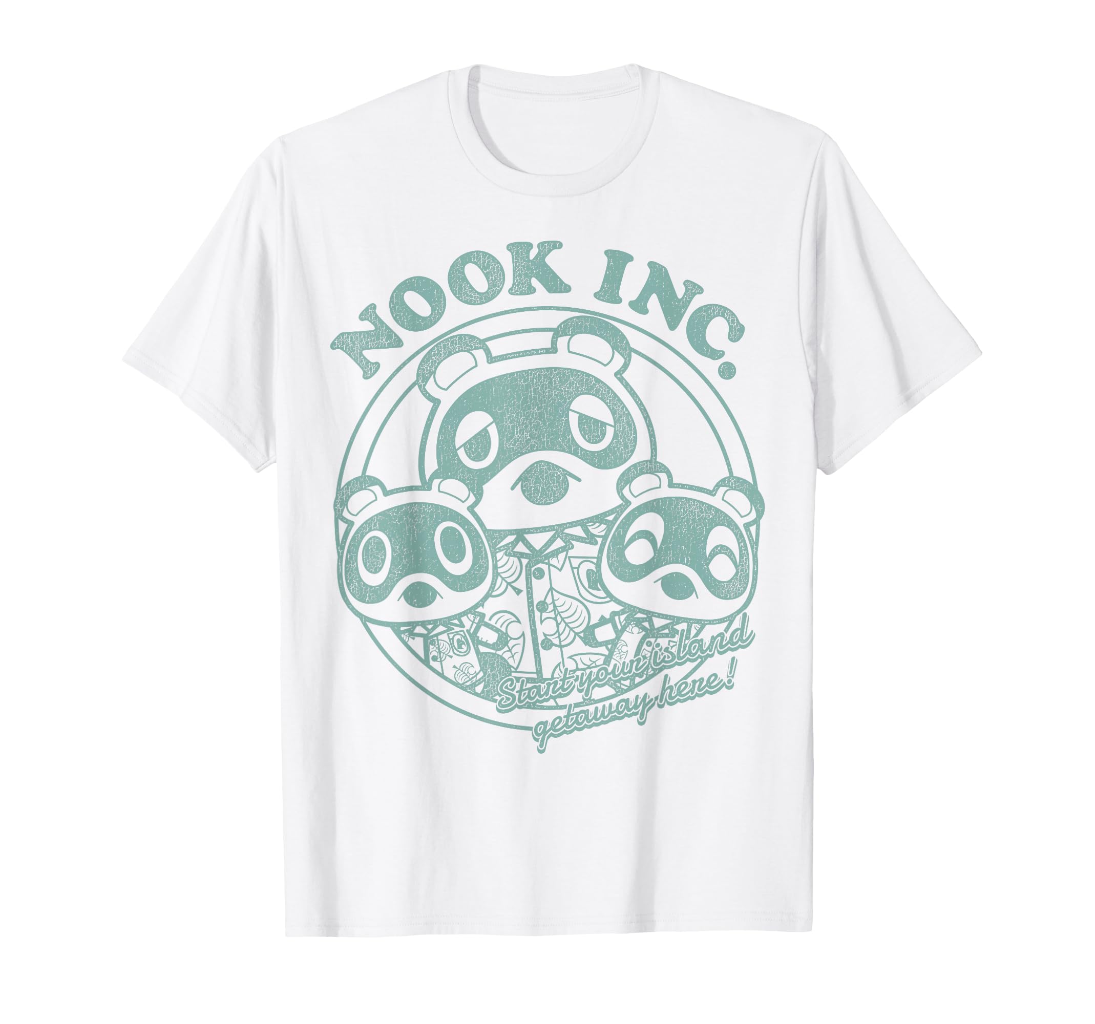 Amazon.com: Animal Crossing: New Horizons Nook Inc. Getaway Faded Badge ...