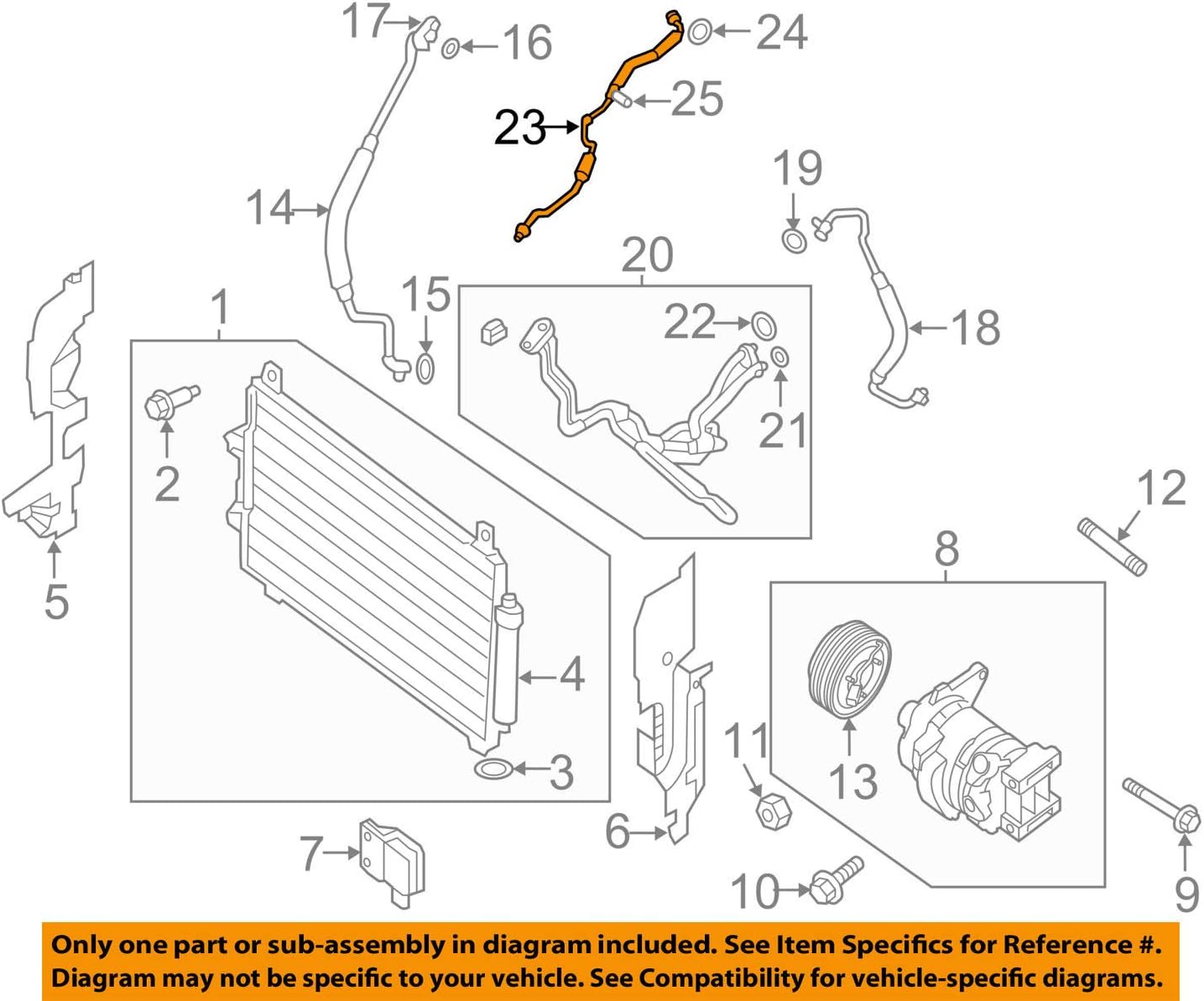 Amazon.com: Genuine Nissan Parts - Pipe Assy-Front Cooler,High (92440 ...