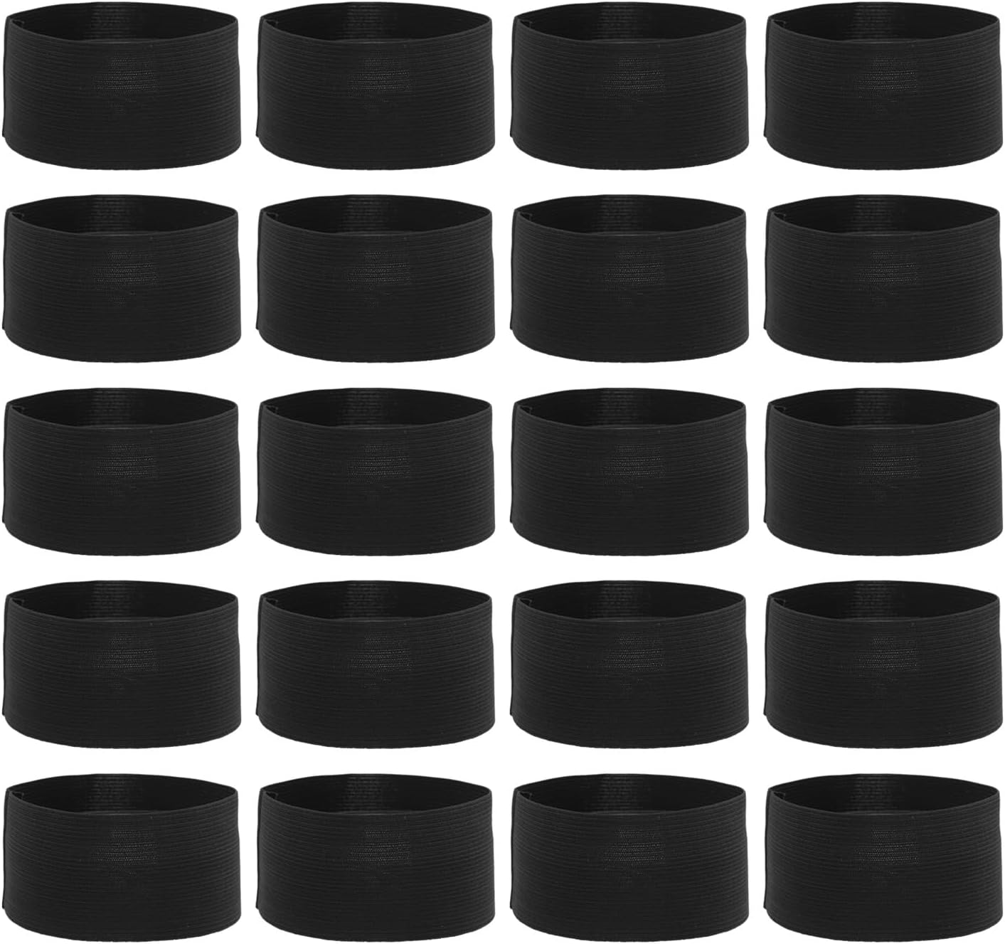 Amazon.com: Ragyzity 20PCS Black Elastic Arm Band, Memorial Armband ...