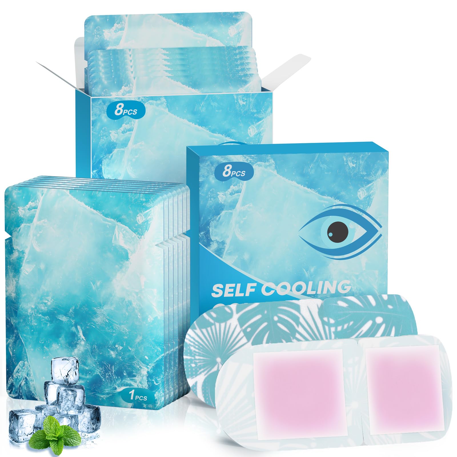 Snapklik.com : ZHENYEMEI Hydrogel Self Cooling Eye Mask,Cold Eye Mask ...