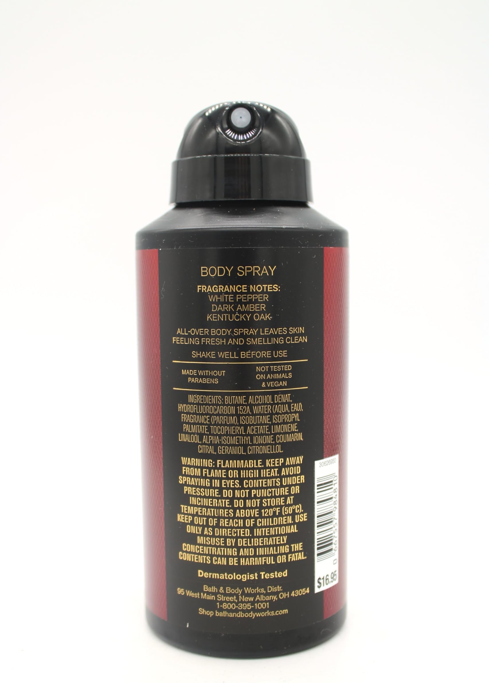 Amazon.com: Bath & Body Works Bourbon Body Spray 3.7oz - pack of 3 ...