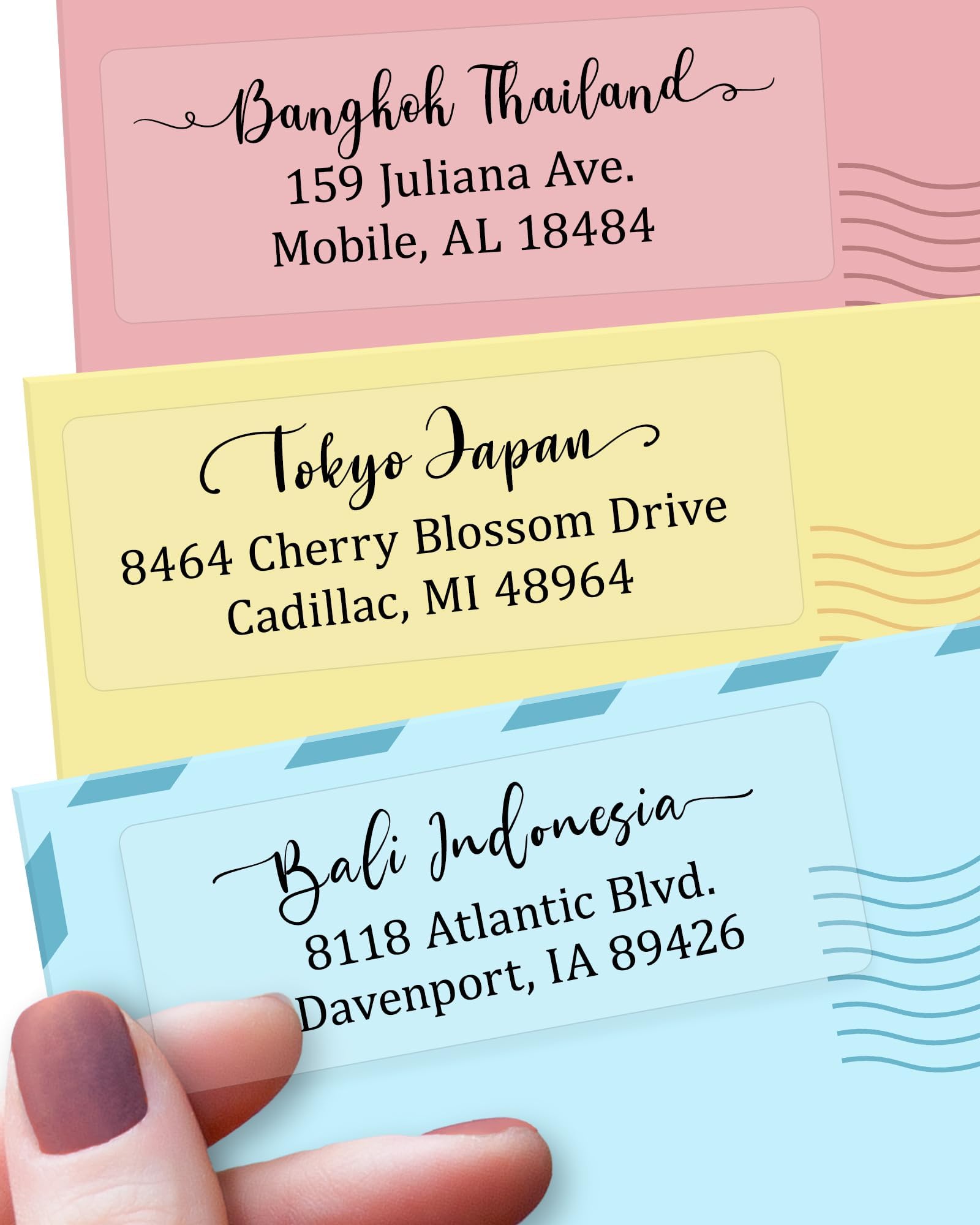 Amazon.com : Return Address Labels - Roll of 500 Personalized Labels ...