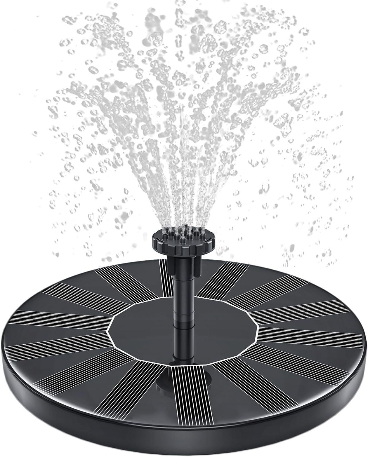 Amazon.com: AISITIN Solar Water Pump for Outdoor Features, 2024 ...