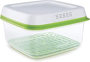 Amazon.com: Rubbermaid FreshWorks - Recipiente para guardar alimentos ...