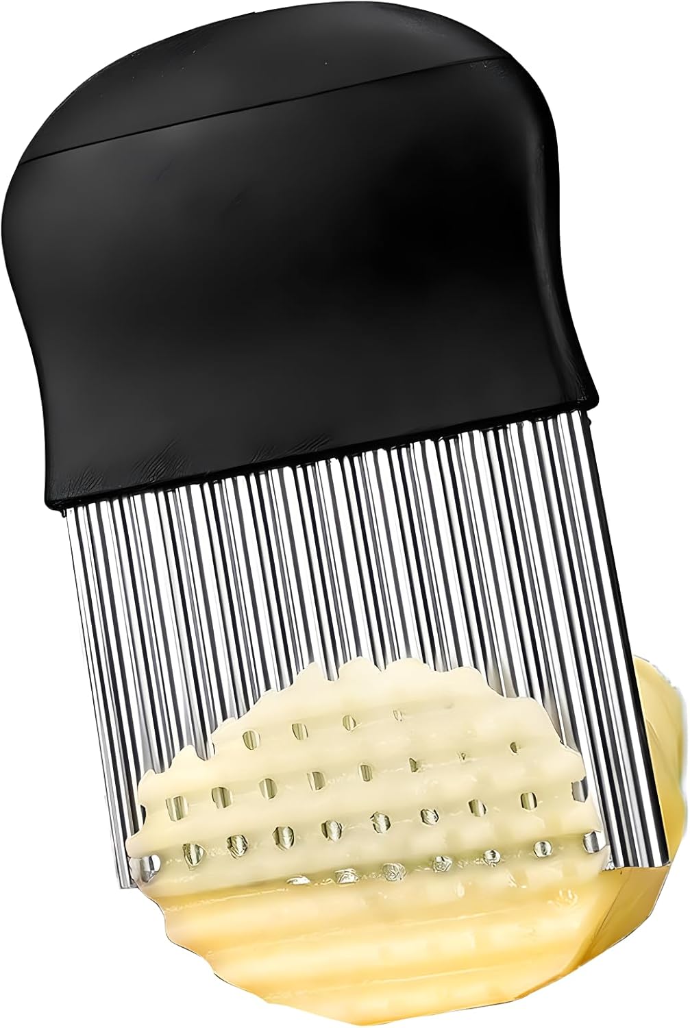 Amazon.com: French Fry Slicer - Large Crinkle Cutter - Potato Knife ...