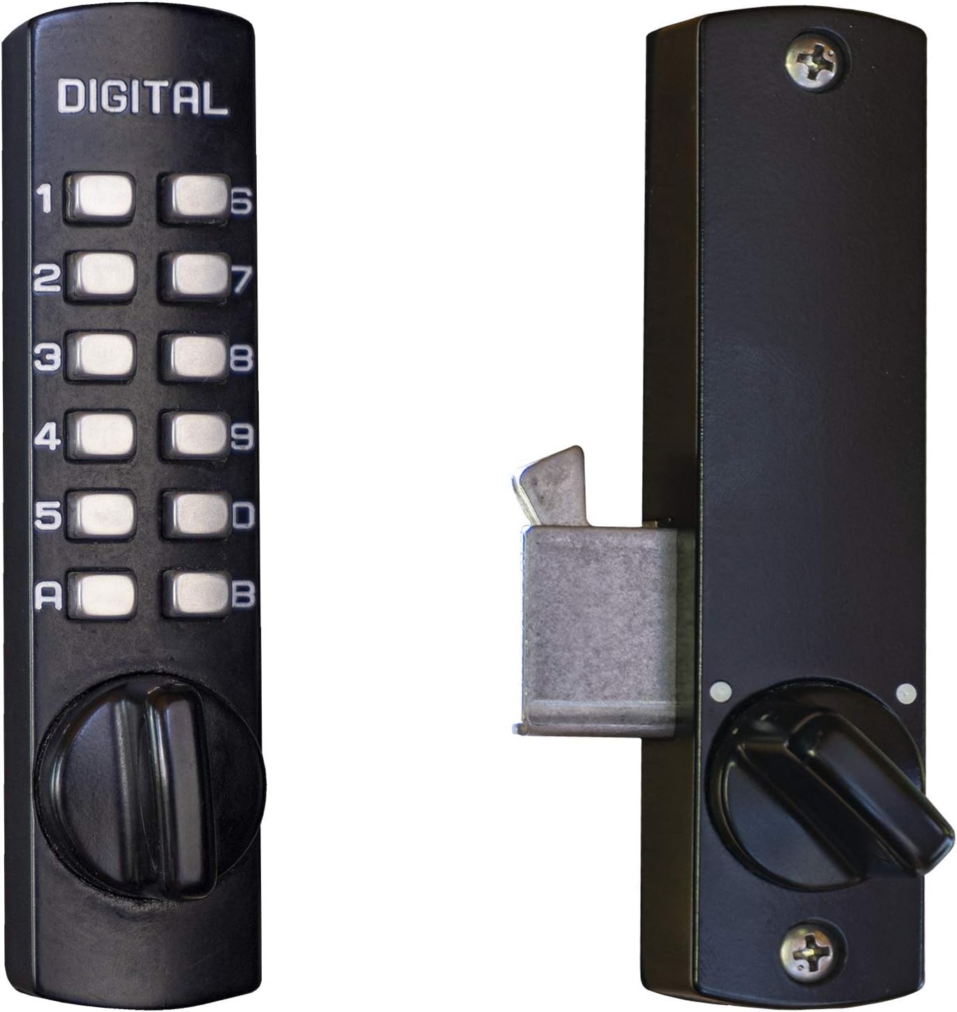 Smart Door Lock, IC Magnetic Card Unlock Glass Door Lock for Sliding ...