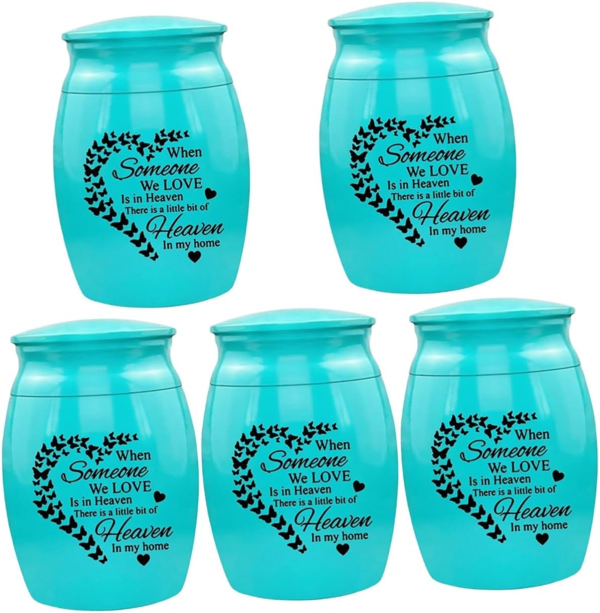 Amazon.com: BESTOYARD 5pcs Pet Urn Miniature Urns for Ashes Souvenirs ...