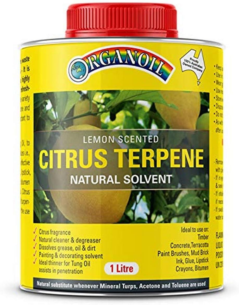 Organoil Citrus Terpene Natural Solvent 1L : Amazon.com.au: Health ...