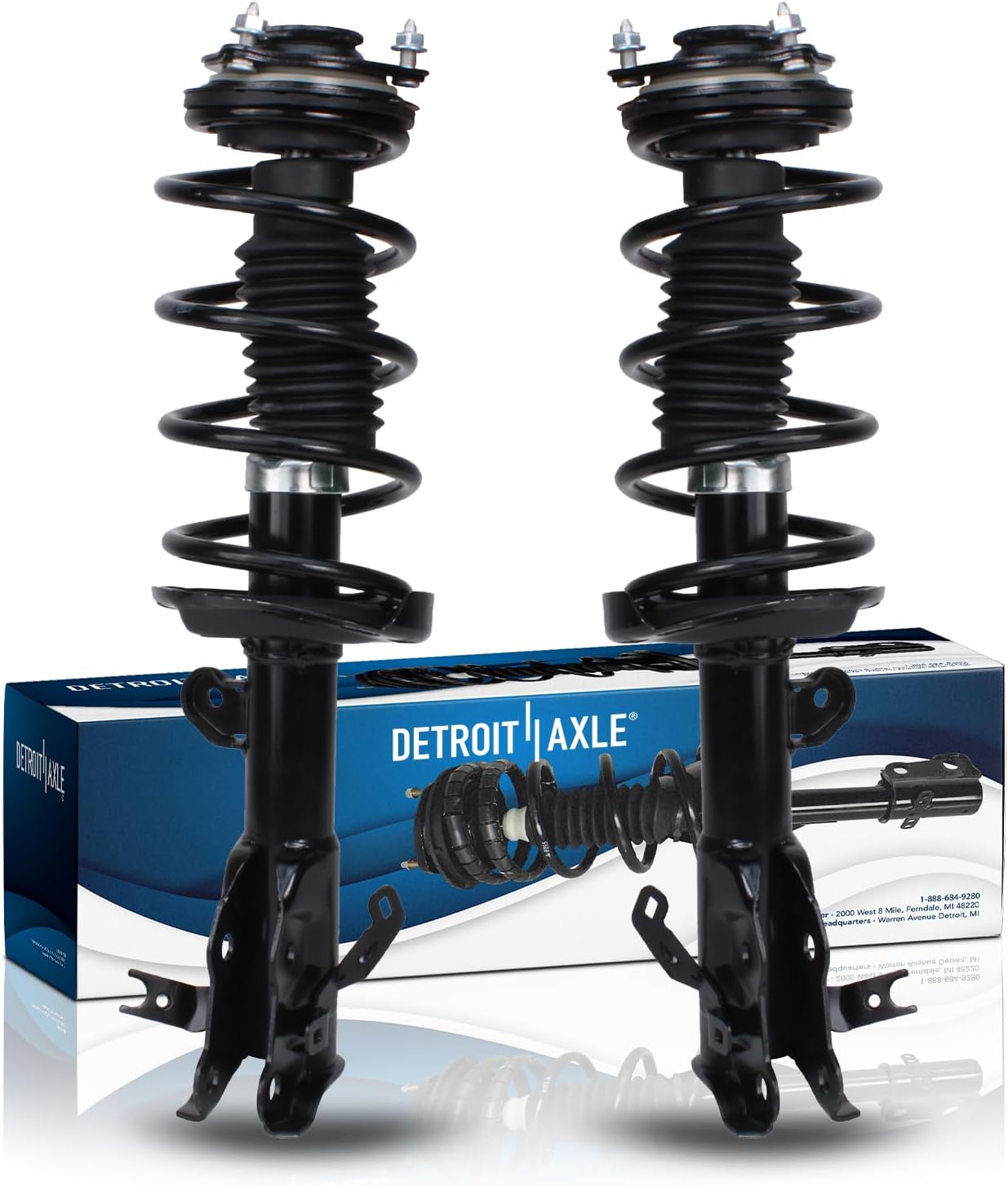 Amazon.com: Detroit Axle - 6pc Struts Shocks Kit for Hyundai 2013-2017 ...