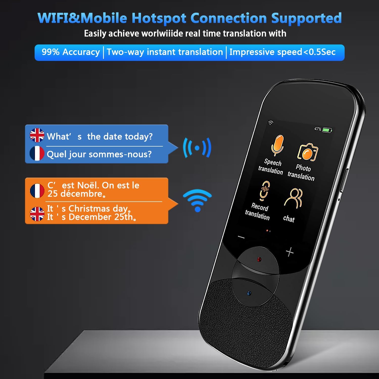 Portable Language Translator Device - Two-Way Smart Philippines | Ubuy