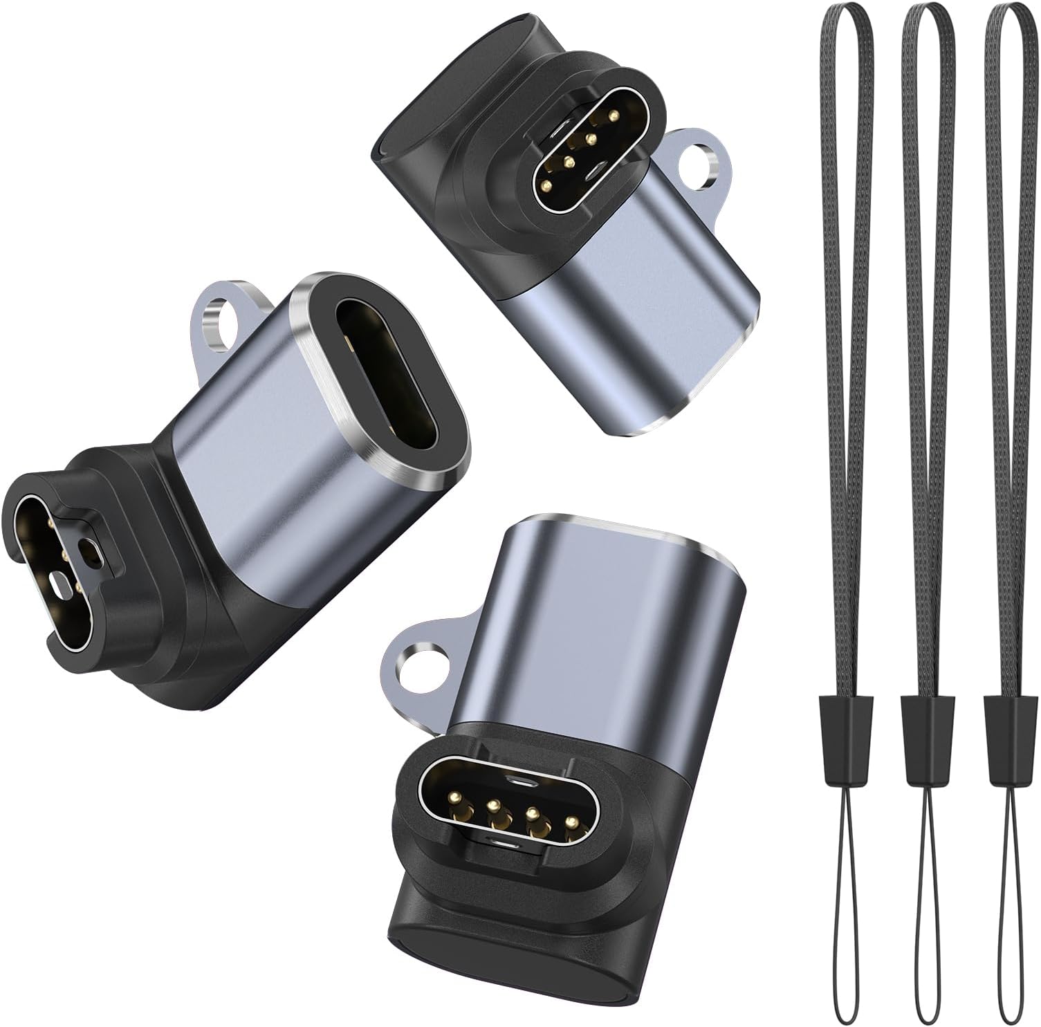 3 Pack Charger Adapter for Garmin Watch, USB-C Garmin Charging Cable ...