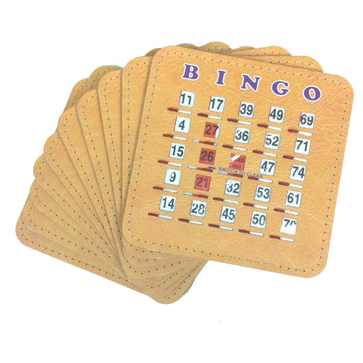 Tapp Collections™ Bingo Shutter Cards 10-pk (b) : Amazon.ca: Toys & Games