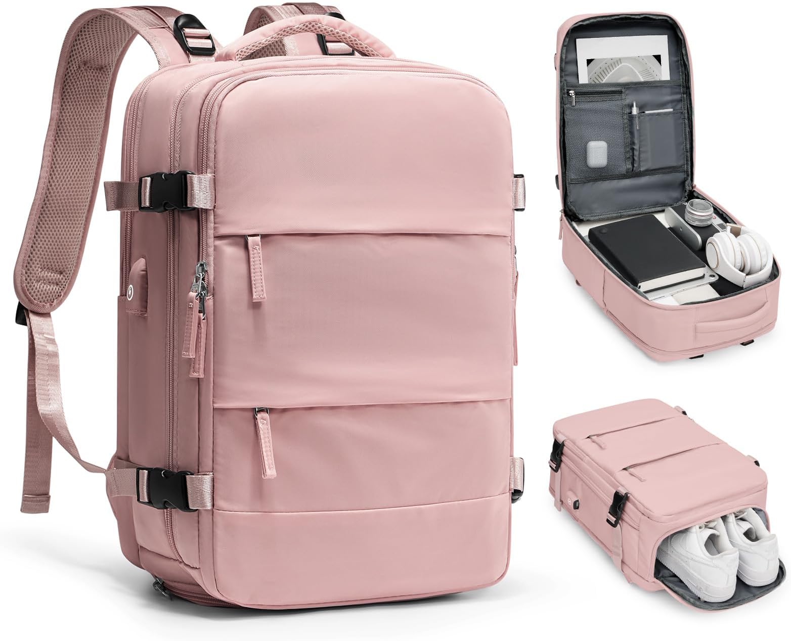 Amazon.com: Hanples Carry On Travel Laptop Backpack for Women ...