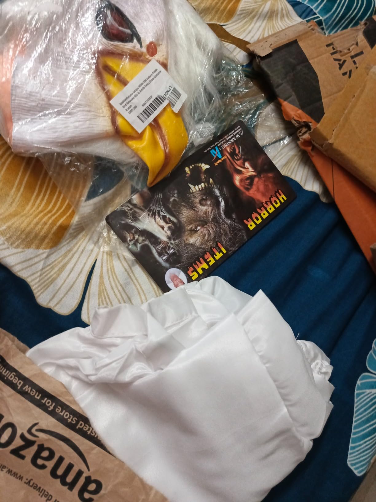 Buy BookMyCostume Jatayu White Old Vulture Giddh Bird Ramayana Kids ...