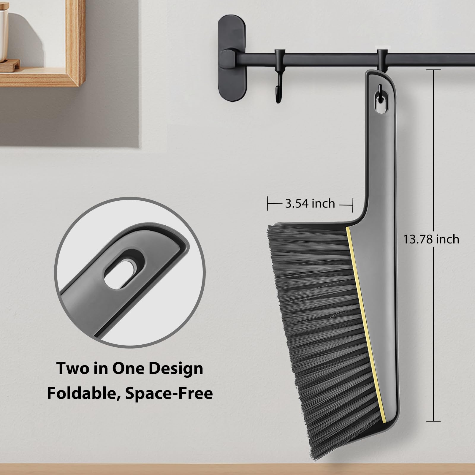 Snapklik.com : Small Broom And Dustpan Set, Hand Mini Dust-Pan And ...