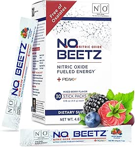 Amazon.com: N.O. Beetz Nitric Oxide Supplement for Pre-Workout ...
