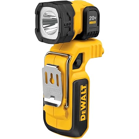 DEWALT 12V/20V MAX LED Work Light, Compact with 360 Degree Rotating ...