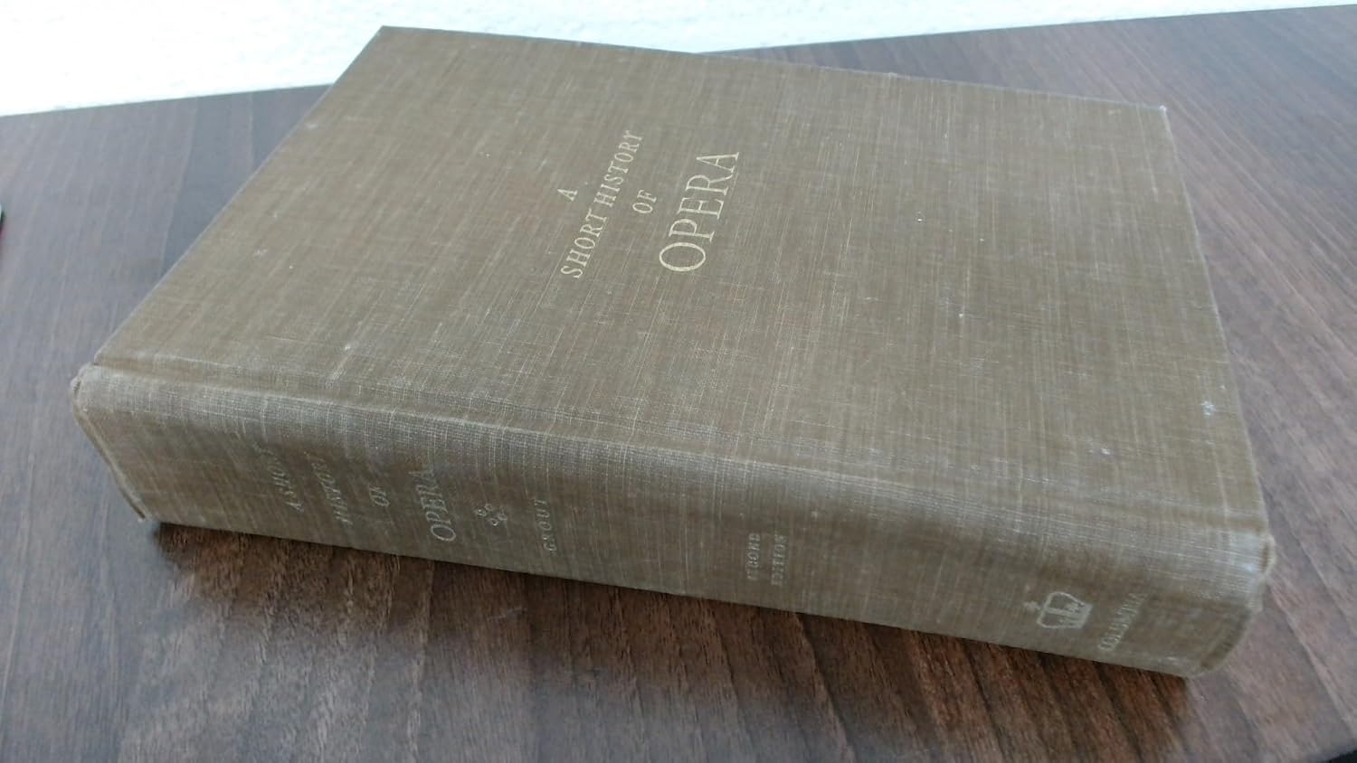 A Short History of Opera, 2nd Edition: Grout, Donald Jay: 9780231024228 ...