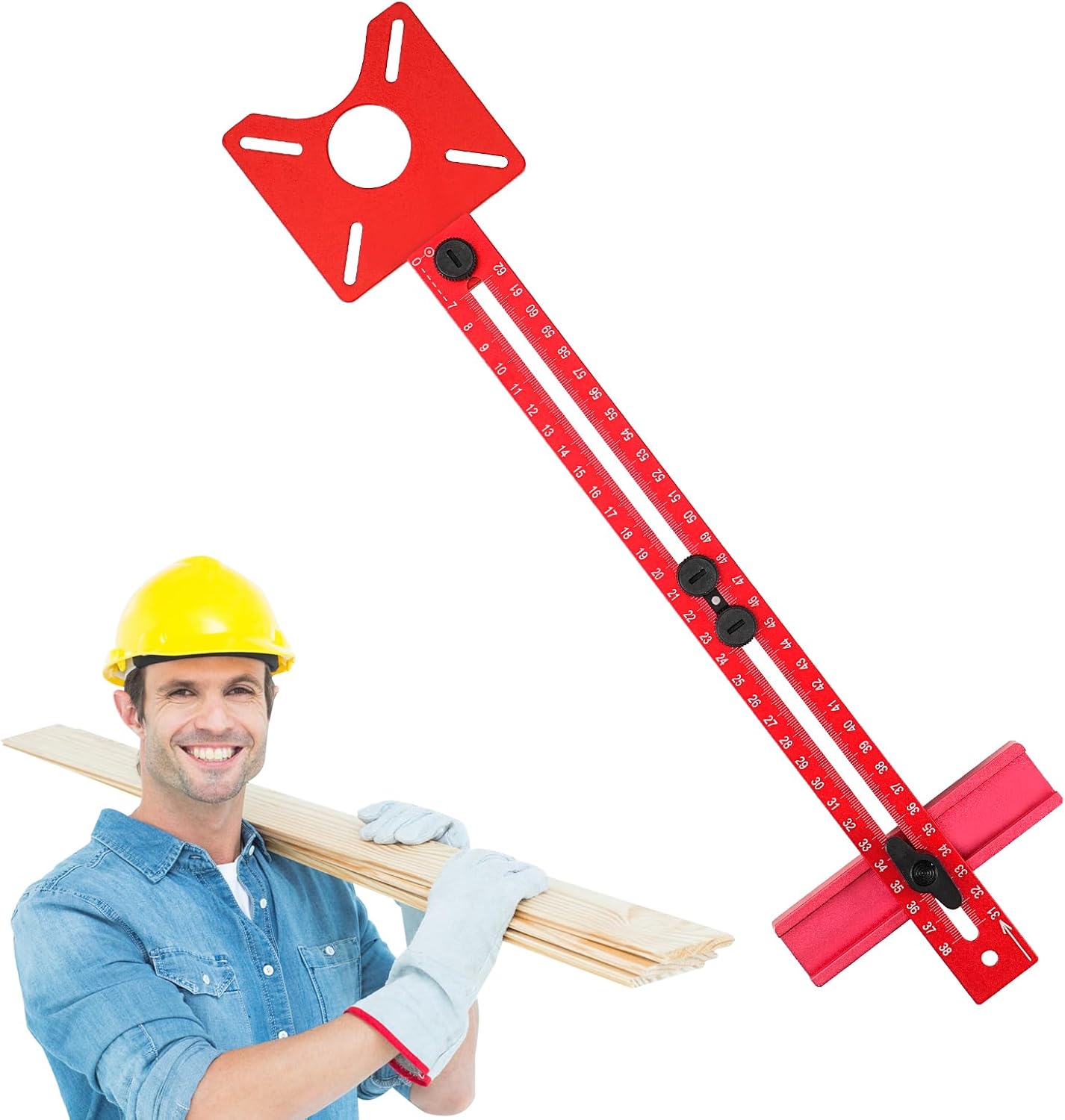 3 in 1 Router Tool Milling Groove Bracket, Adjustable Cabinet Hardware ...