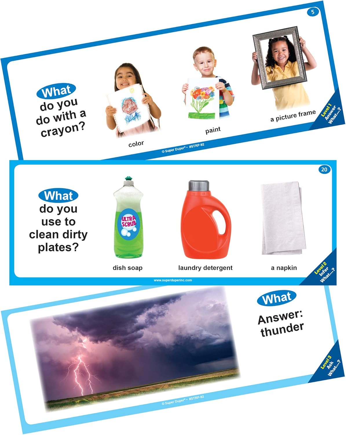 WH Questions Skill Strips® Photo Cards for Kids – Nepal | Ubuy