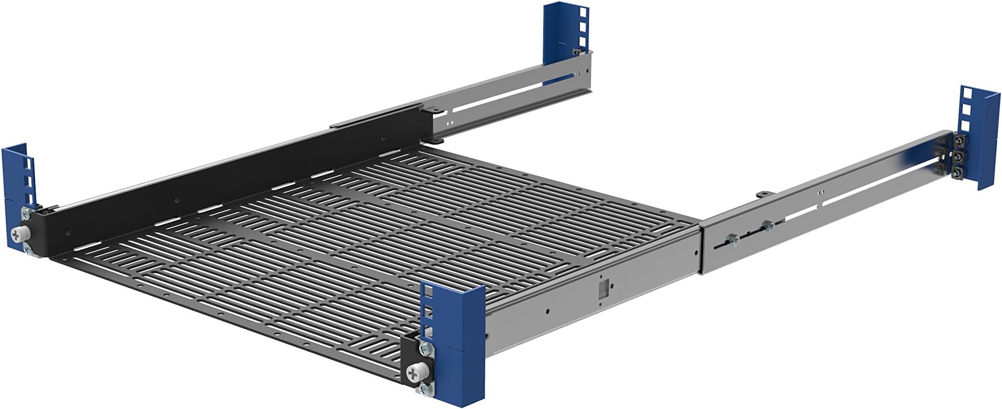 Amazon.com: RackSolutions 1U Light Duty Sliding Laptop Shelf - 18 ...