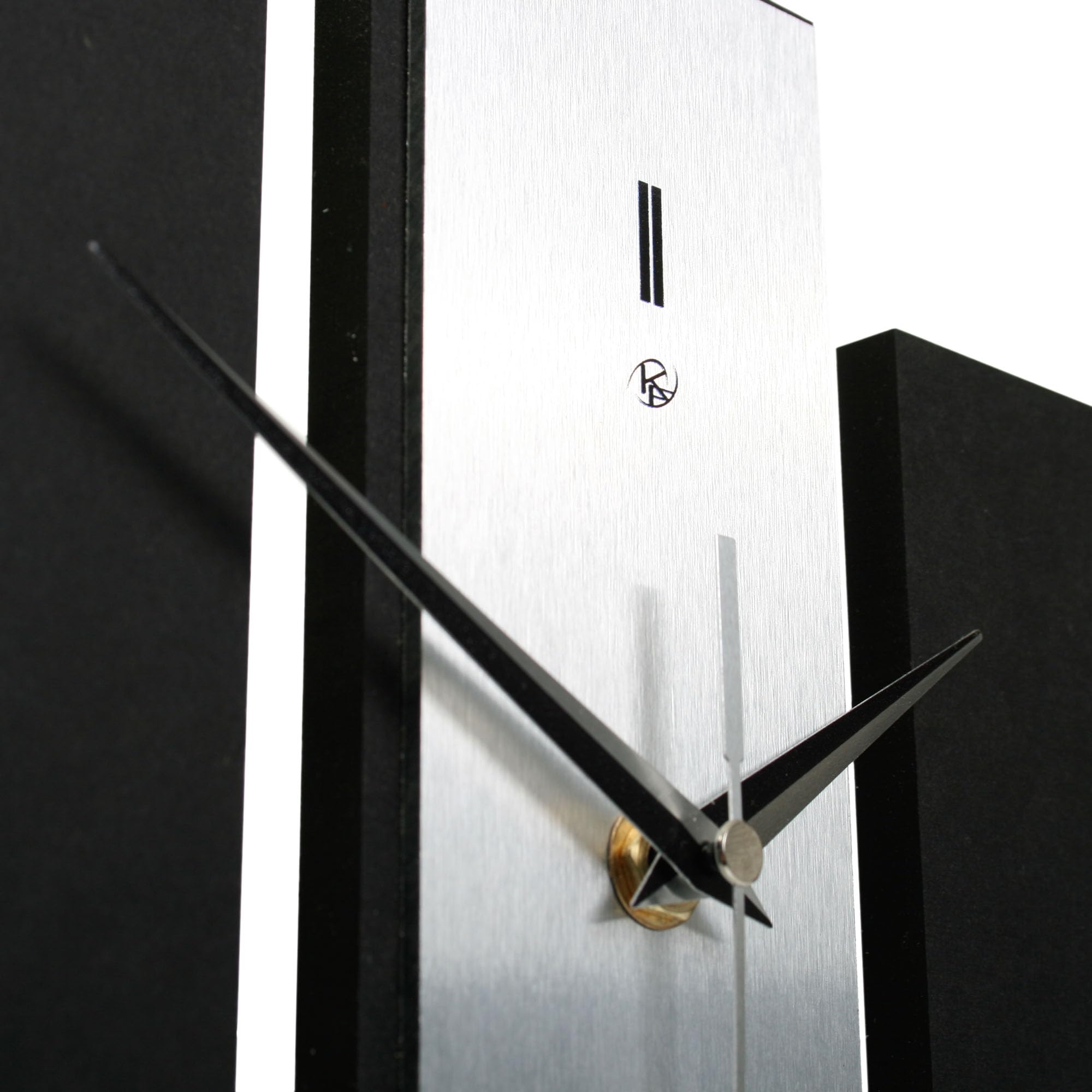 Contemporary Black Standing Clock Mechanica M1 – Erwin Sattler USA