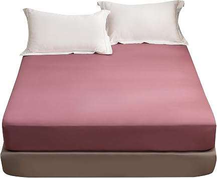 Amazon.com: Fitted Bottom Sheet Only Premium 1800 Ultra-Soft Fade ...