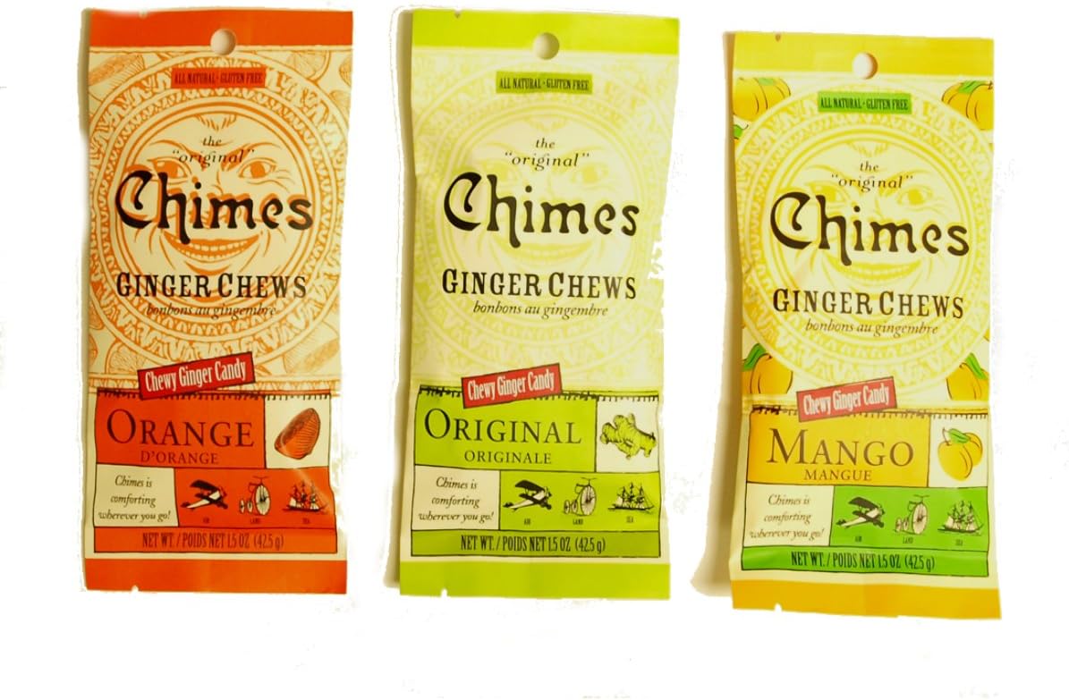 Amazon.com : CHIMES ORIGINAL Ginger Chews (1-Pound 1 LB BAG) Premium ...