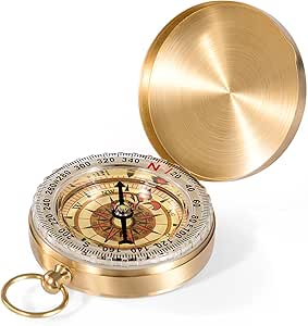 Outdoor Navigation Compass Pocket Compass Survival Compass Fluorescent ...