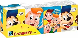 Breakfast Cereal Mini Box Variety Pack – 8 Single Serve Portions of ...
