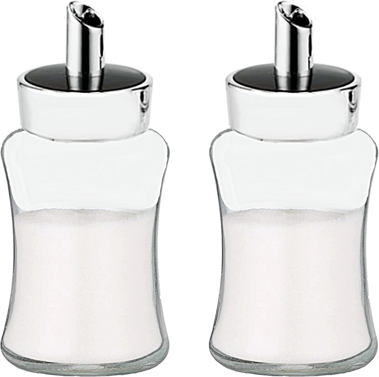Amazon.com: J&M DESIGN 2-Pack Sugar Dispenser w/Pour Spout Shaker Sugar ...