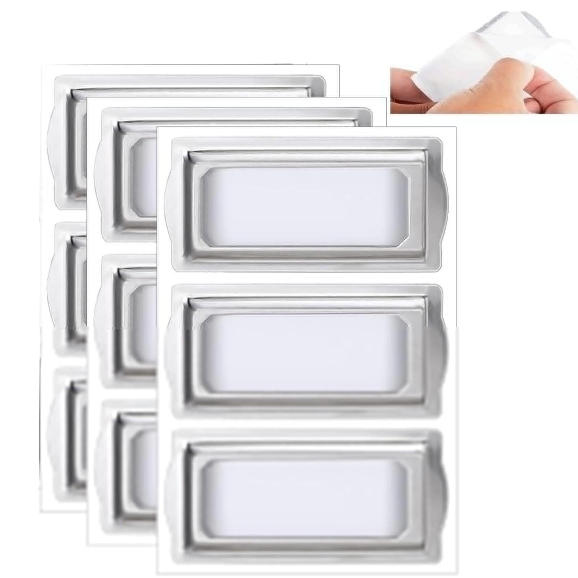 Amazon.com : Self Adhesive Metal Bookplates for Books Card 9 Pcs ...