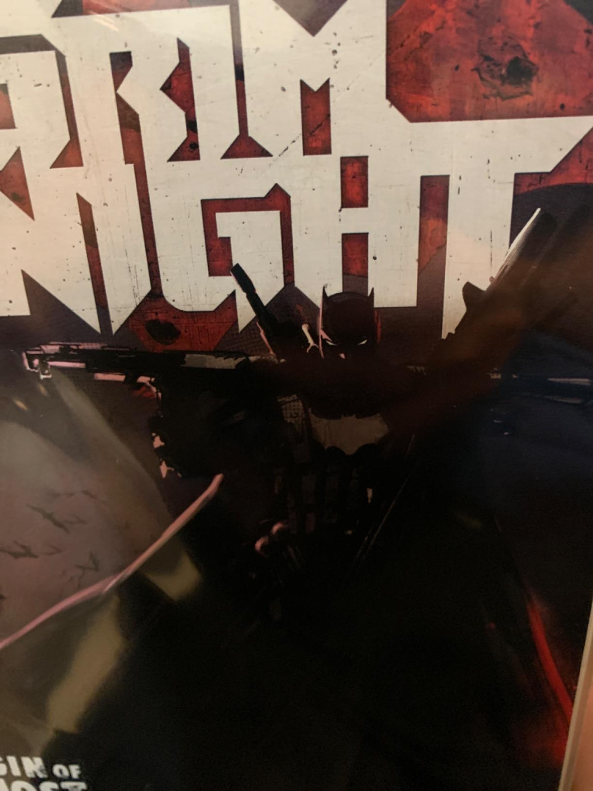 Golden Age Bat Themed Comic Hero WHO LAUGHS THE GRIM KNIGHT #1: James ...