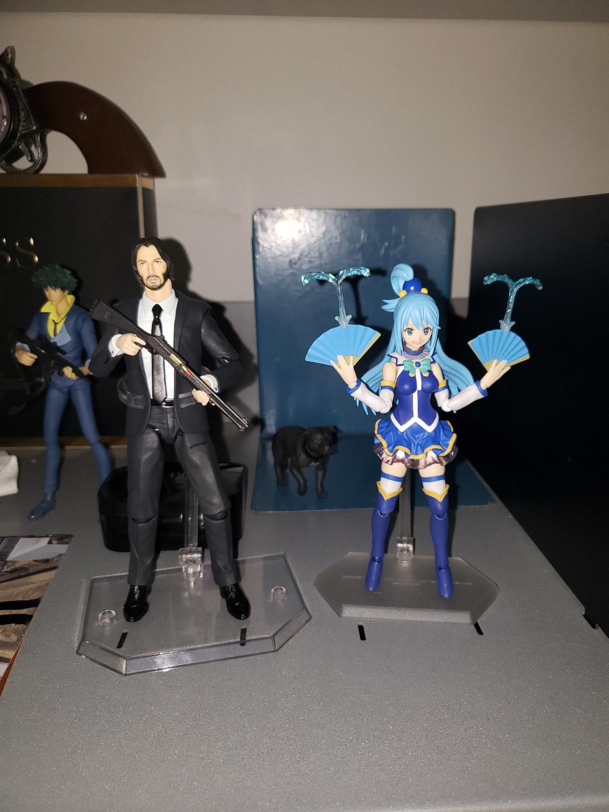 Amazon.com: Max Factory KonoSuba: Aqua Figma Action Figure : Toys & Games