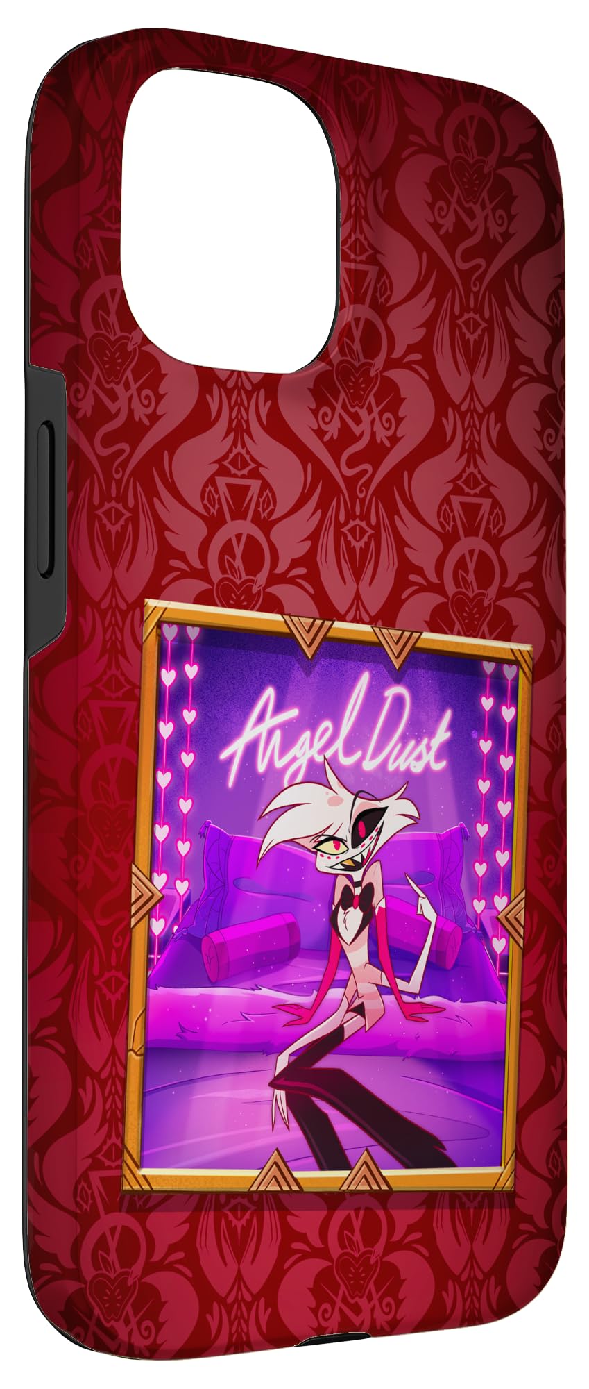 iPhone 15 Hazbin Hotel – Angel Dust Phone Case Case – BigaMart