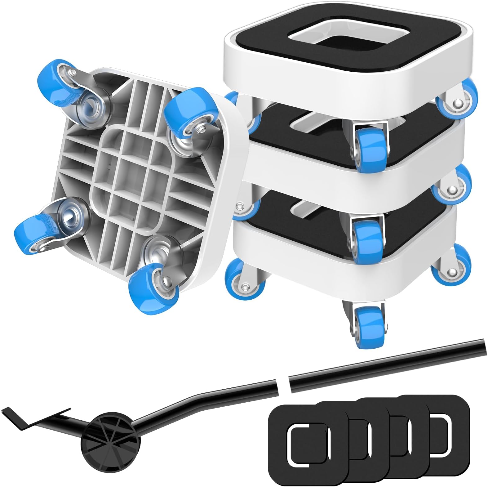 Kiss Core Furniture Mover Set with Wheels, Furniture Slider with 360 ...