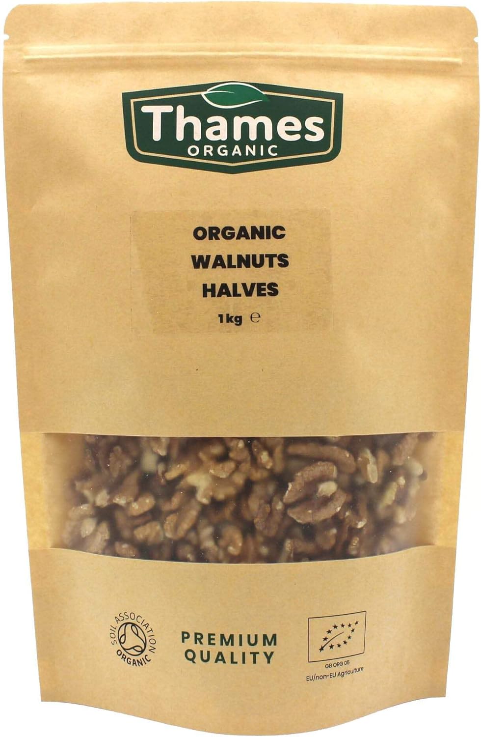 Organic Walnuts Halves - High Fibre, High Protein, Raw, Vegan, GMO Free ...