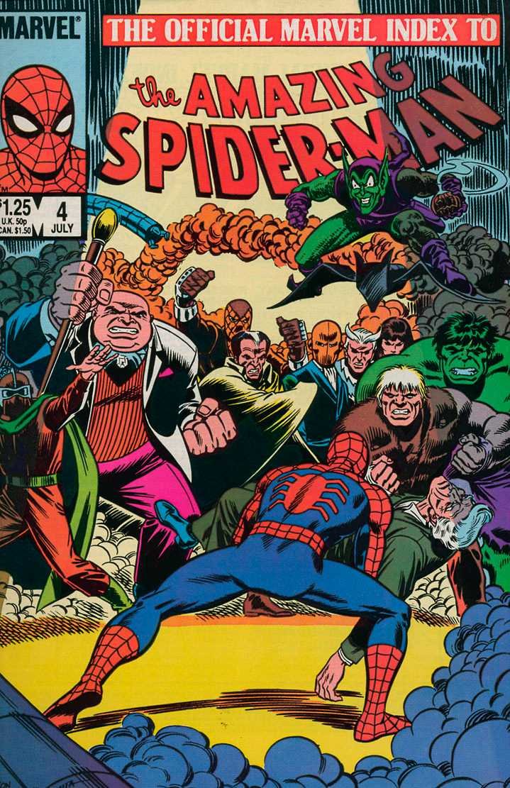 Amazon.com: Official Marvel Index to the Amazing Spider-Man, Edition# 4 ...