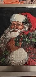 Amazon.com: SKRYUIE 5D Santa Claus Diamond Painting Kits - DIY Diamond ...