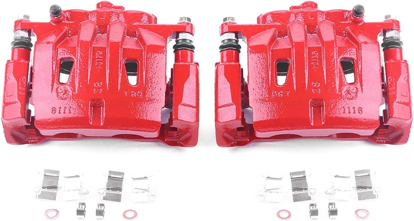 Amazon.com: Power Stop S6274 Front Powder Coated Caliper Pair For Lexus ...