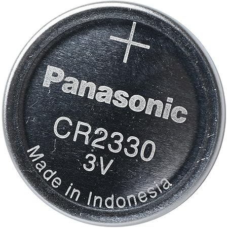Amazon.com: PANASONIC Batteries BR2330 Lithium Battery, 3V, Coin Cell ...