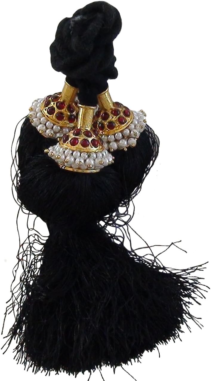 Amazon.com: IndiaMartInUSA.net Hair kunjalam Temple Jewelry Style Small ...
