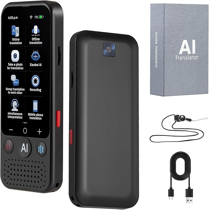 5 inch Language Translator Device, Instant Translator No WiFi, 139 ...
